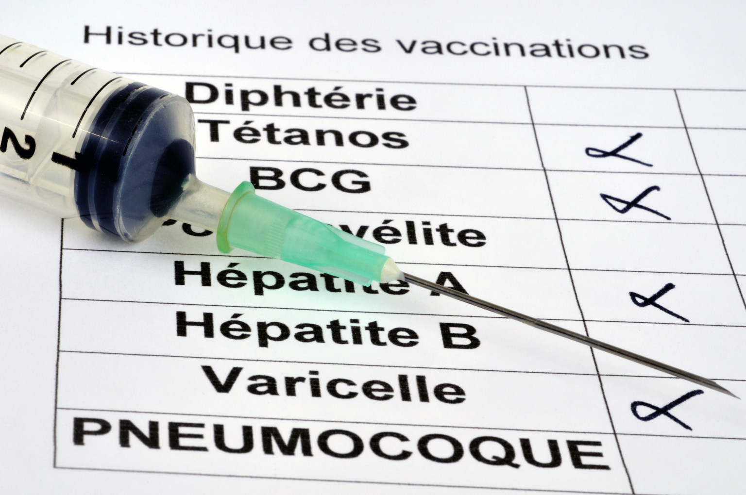 Bien utiliser son carnet de vaccination